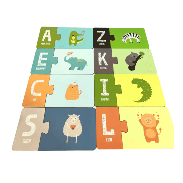 Rompecabezas En Inglés Números O Abecedario - Jugando Aprendemos