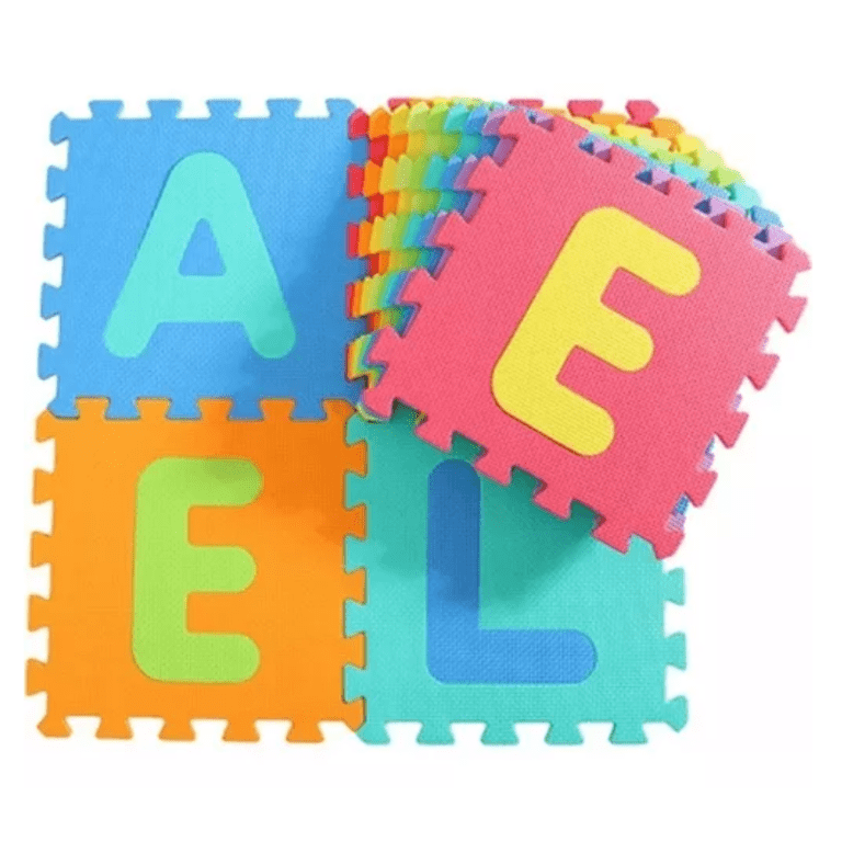 Tapete Foami Letras - Jugando Aprendemos