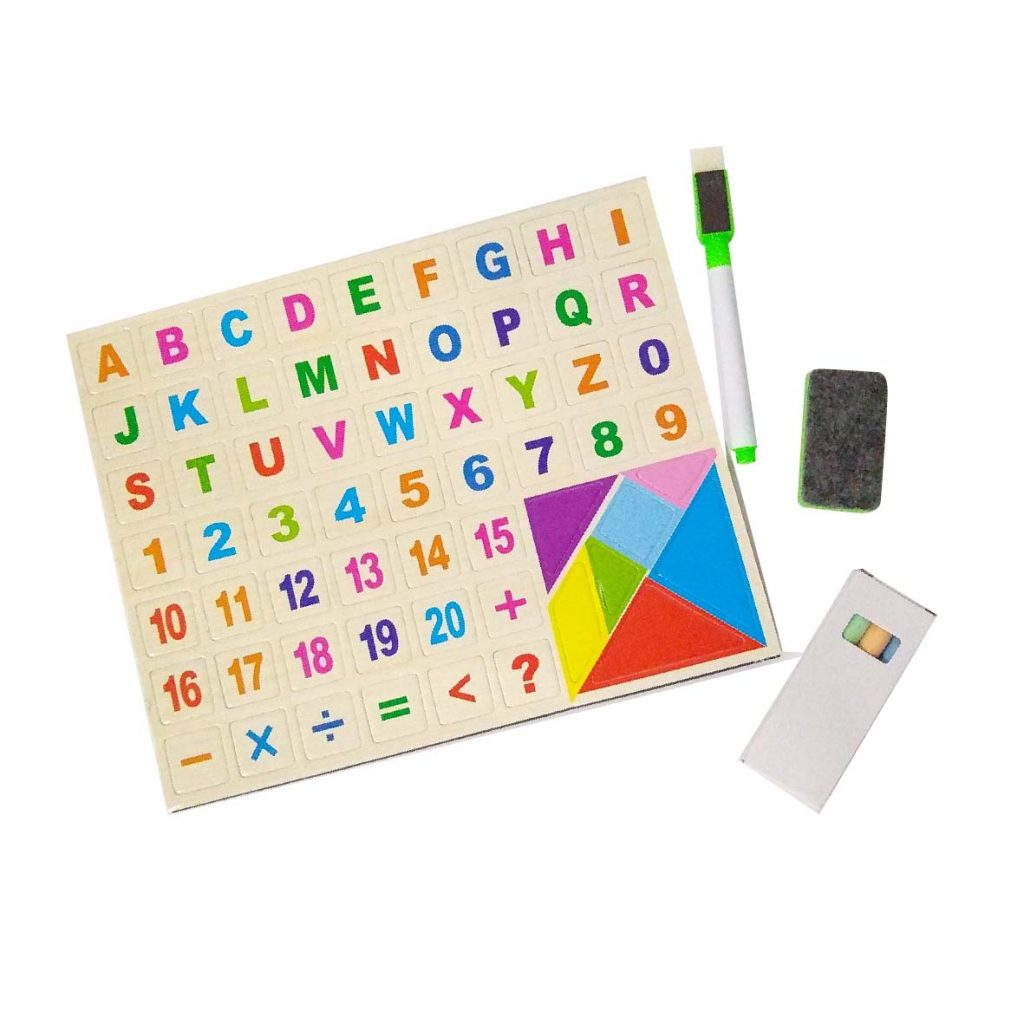 Tablero Magnético Doble En Madera - Jugando Aprendemos