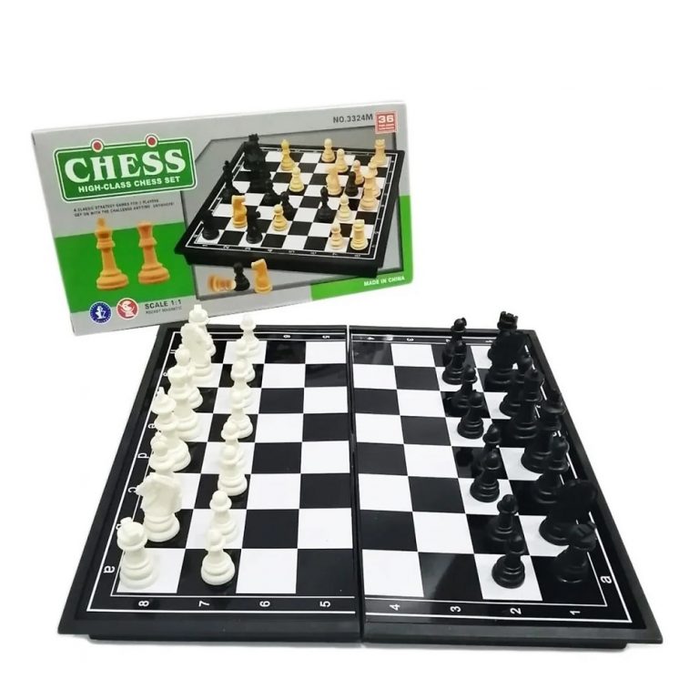 Ajedrez Magnético 30 X 30 - Jugando Aprendemos