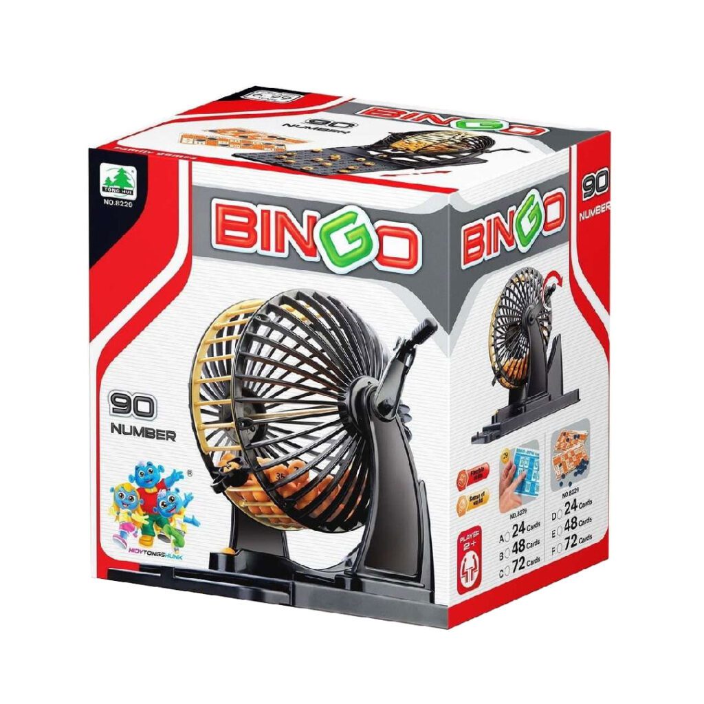 Bingo Balotera 90 números - Jugando Aprendemos