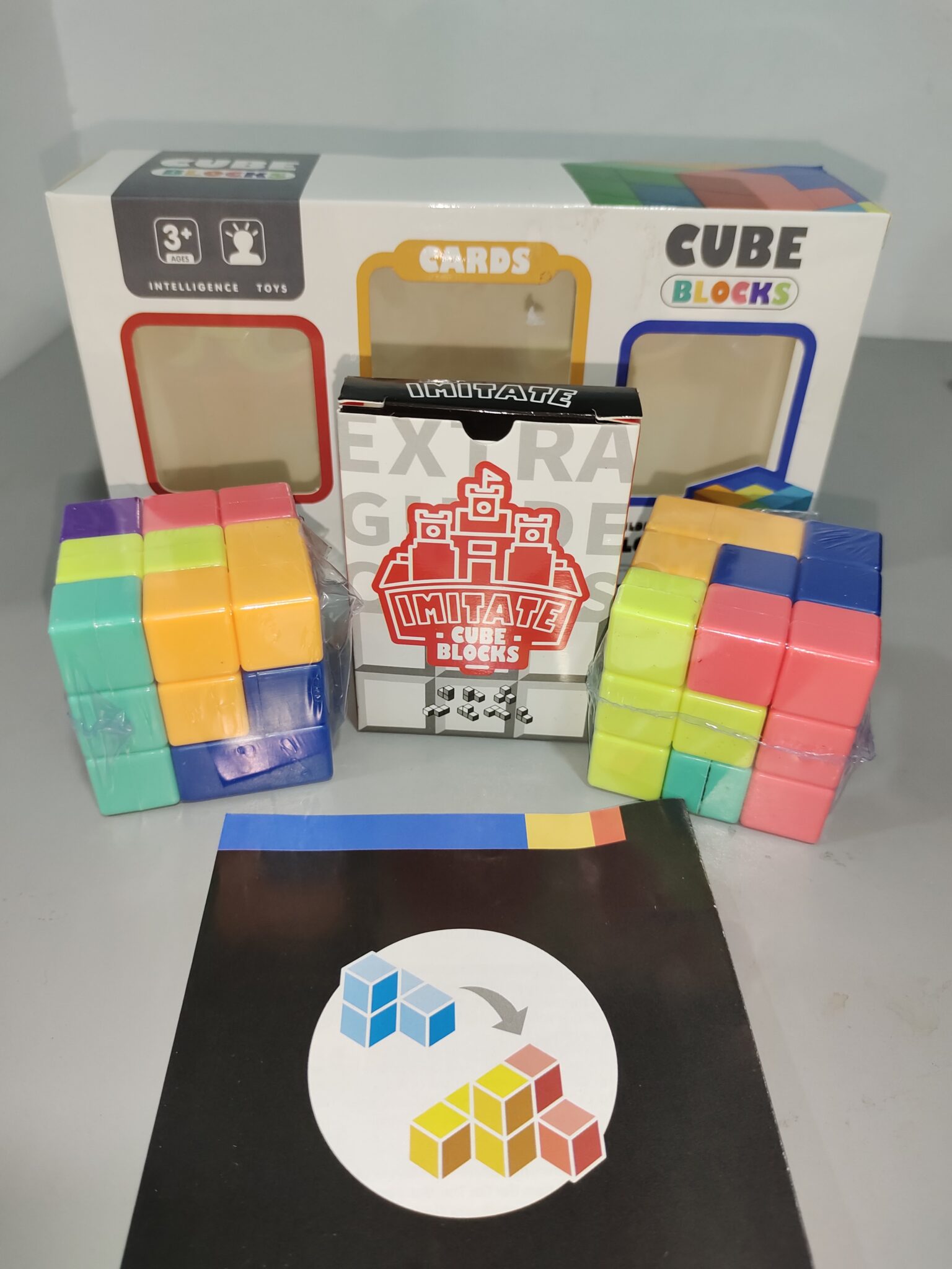 Cubosoma plástico Armable x2 - Jugando Aprendemos