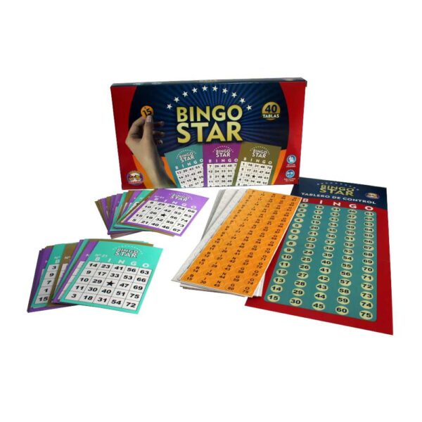 Bingo Star - Jugando Aprendemos