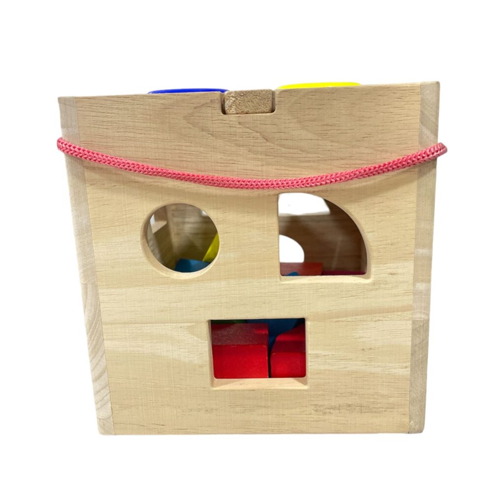 Didactico Cubo de Madera - Jugando Aprendemos