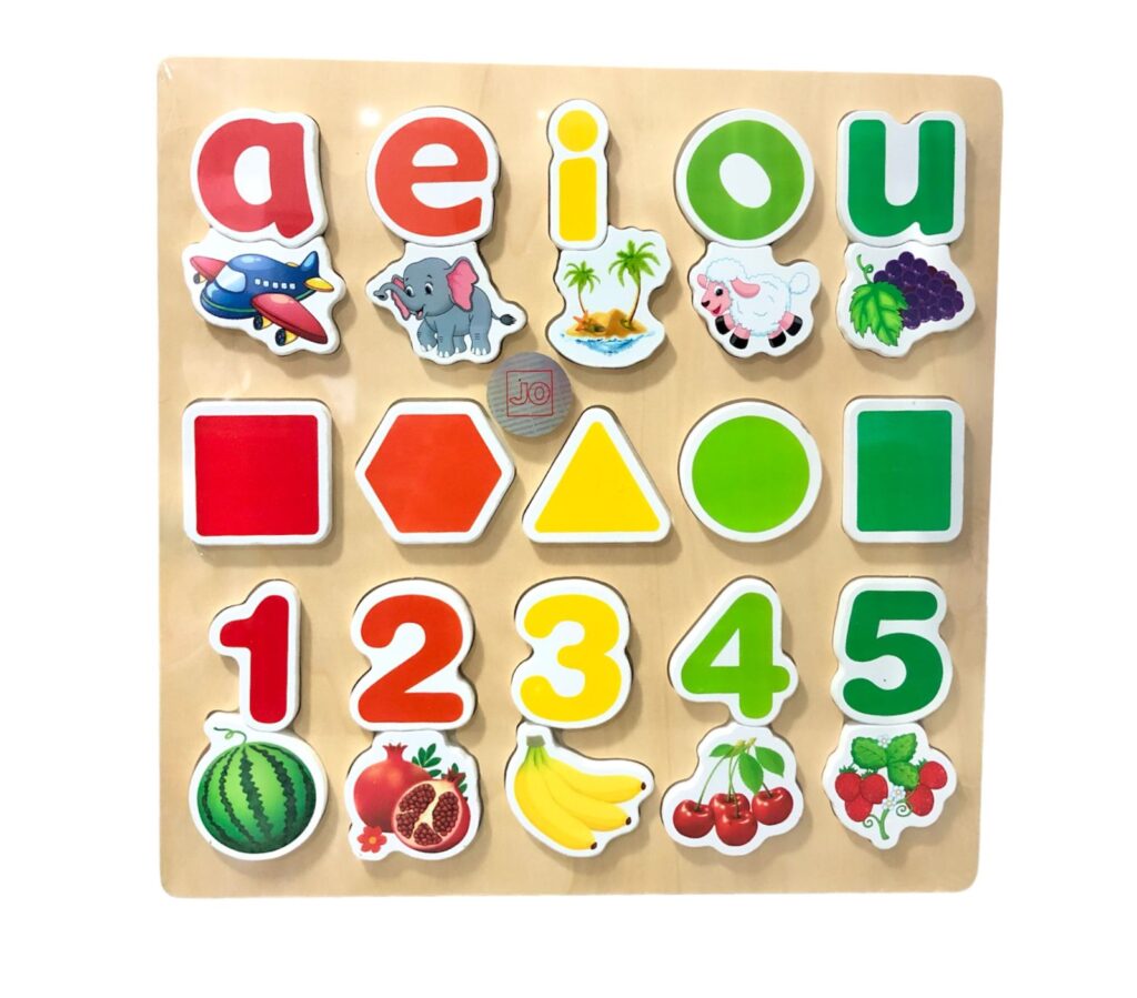 Tablero Didáctico Encajable - Jugando Aprendemos